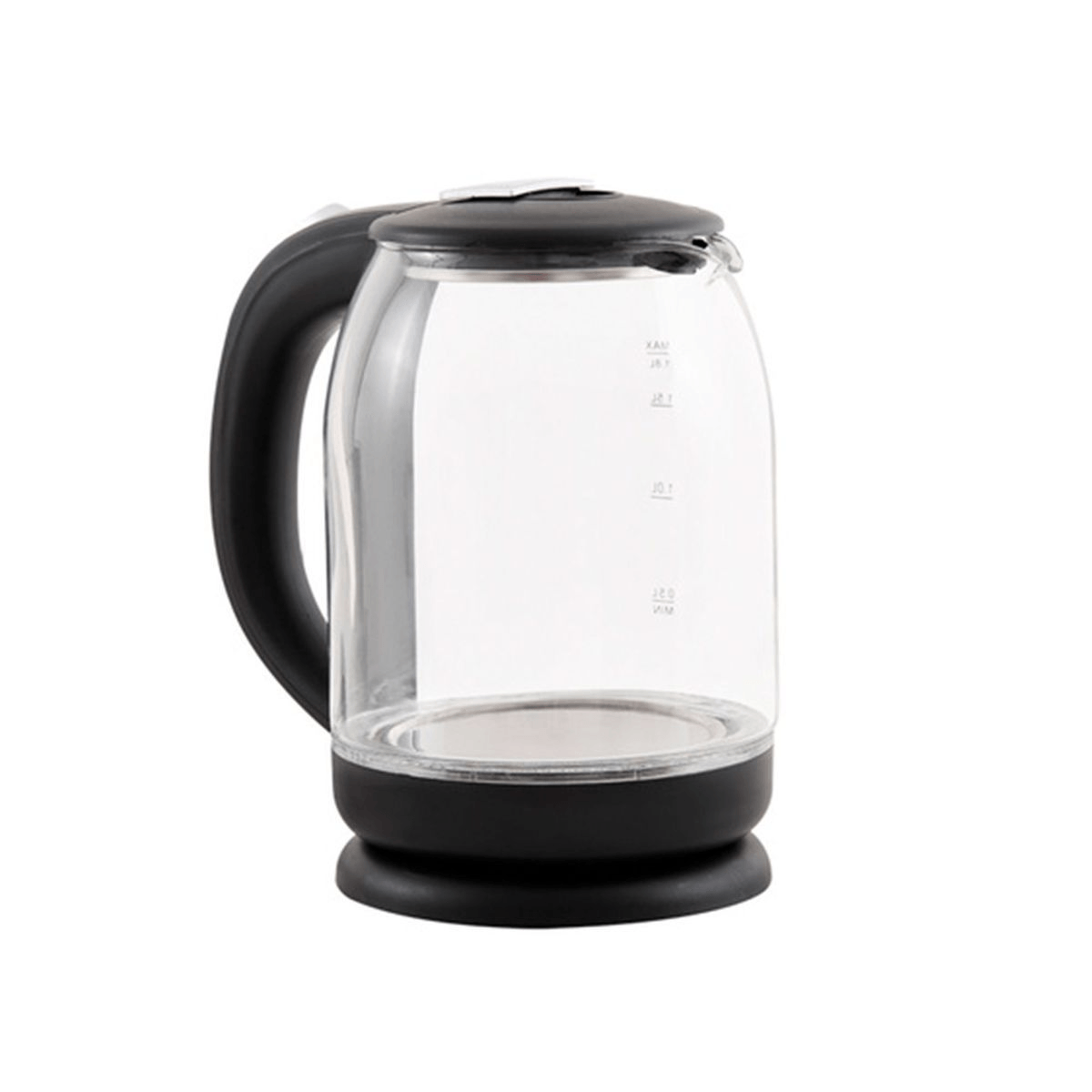 Pava Eléctrica KANJI 1.8Lts. Hervidora de Vidrio 1500Wts KJH-PE15004S